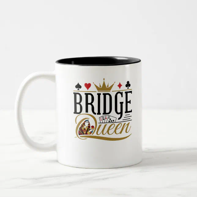 Bridge Queen Two-Tone Coffee Mug | Zazzle