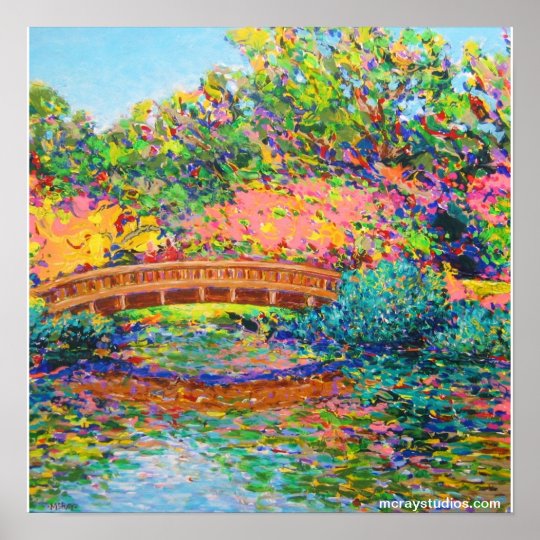 "Bridge & Reflection" Poster | Zazzle.com