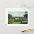 Bridge Street View of Hadley Bridge Postcard | Zazzle