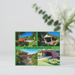 Bridges of Madison County Postcard | Zazzle