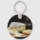 Brie Cheese And Crackers Keychain | Zazzle