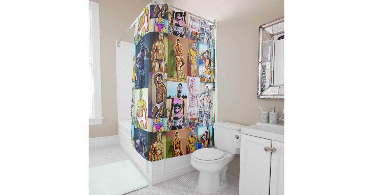 Briefs Shower Curtain | Zazzle