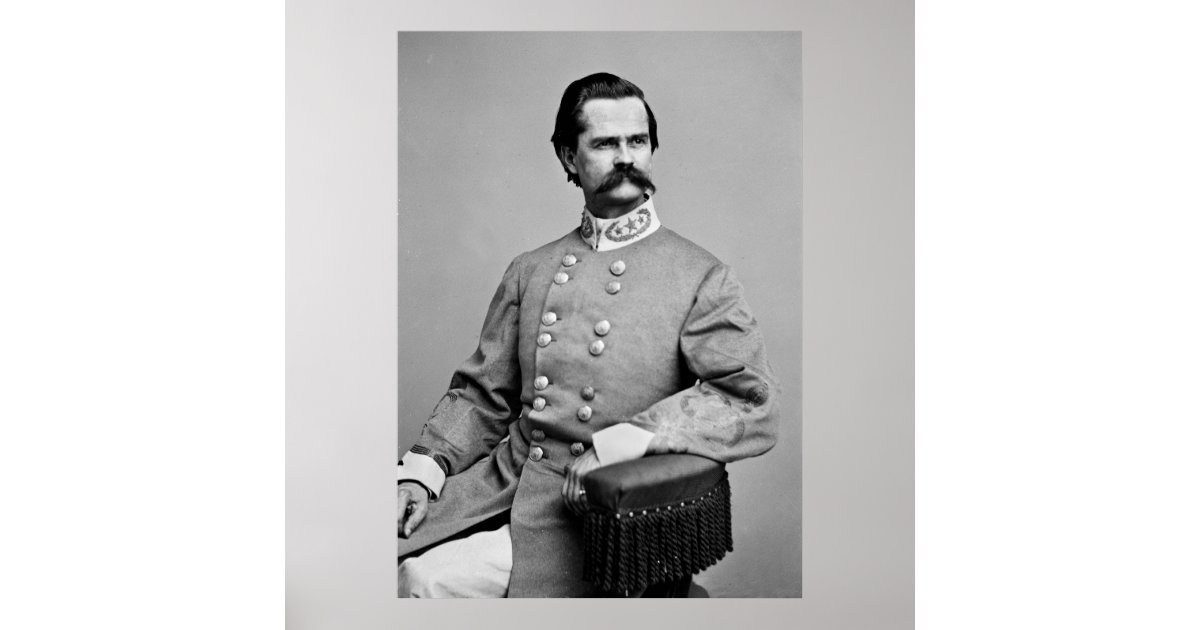 Brigadier General Richard L.T. Beale, C.S.A. 1860s Poster | Zazzle