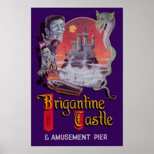 Brigantine Castle Poster | Zazzle