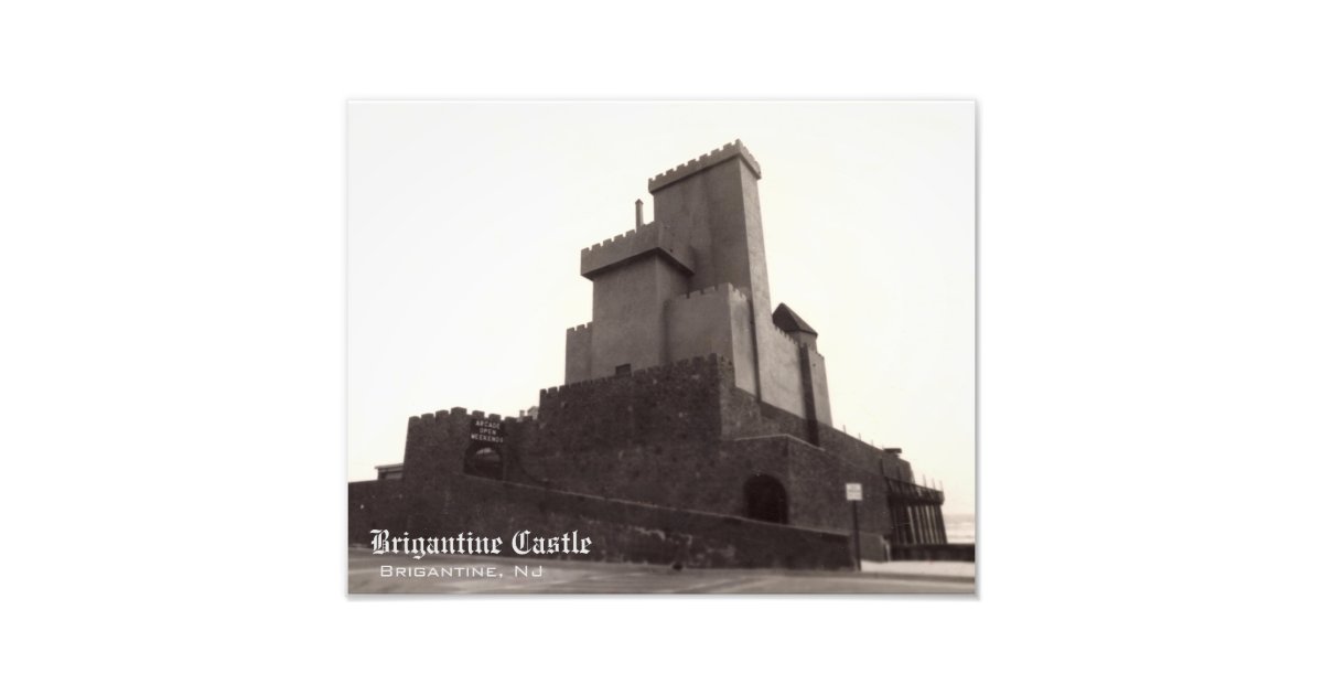 Brigantine Castle Reproduction Photo | Zazzle