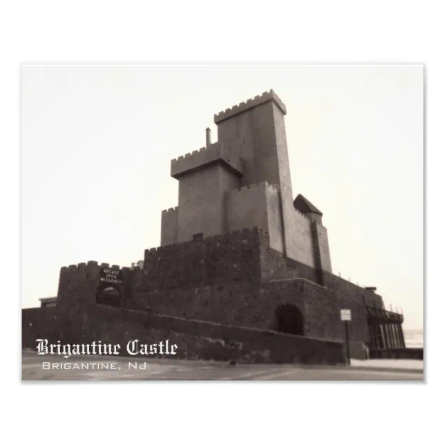 Brigantine Castle Reproduction Photo | Zazzle