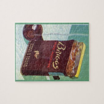 Briggs pipe mixture pipe tobacco jigsaw puzzle | Zazzle