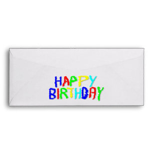 Multi Colored Envelopes | Zazzle