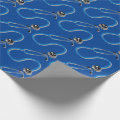 Bright Blue Hospital Doctor and Nurse Stethoscope Wrapping Paper | Zazzle