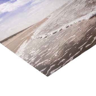 Bright Blue Sky & Shoreline Beach Tissue Paper | Zazzle