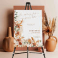Bright Bold Boho Chic Floral Wedding Welcome Sign | Zazzle