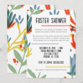 Bright Botanicals Foster Care Shower Invitation | Zazzle