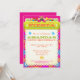 Bright & Colorful Fiesta Birthday Party Invitation | Zazzle