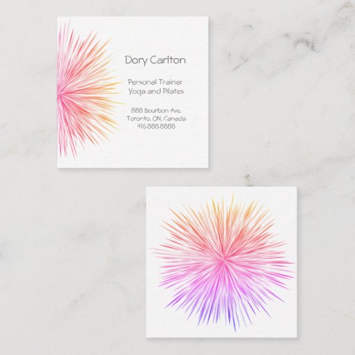 Bright Colourful Starlight Business Card | Zazzle