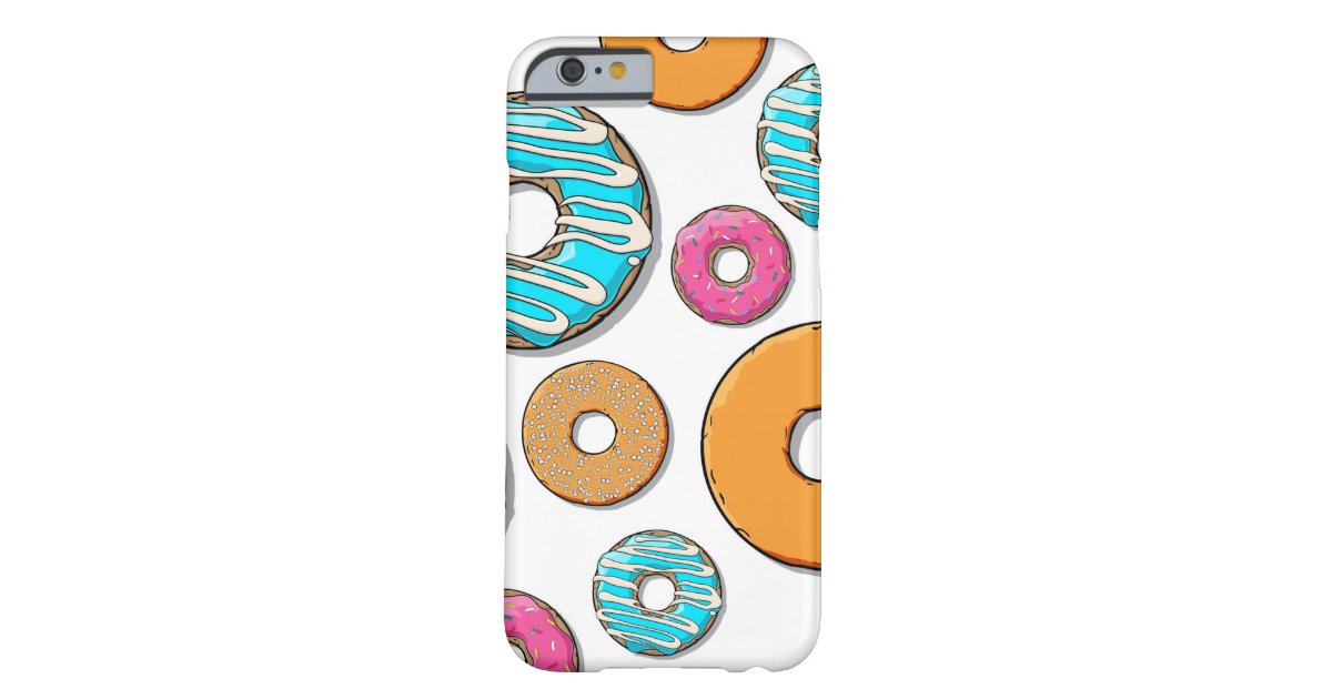Bright Donut Whimsical Pattern Case-Mate iPhone Case | Zazzle