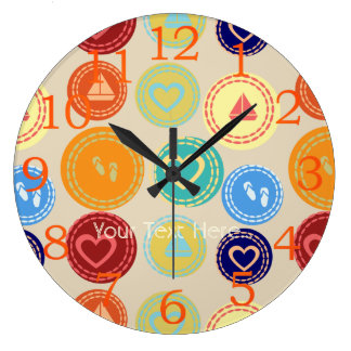 Playroom Wall Clocks | Zazzle