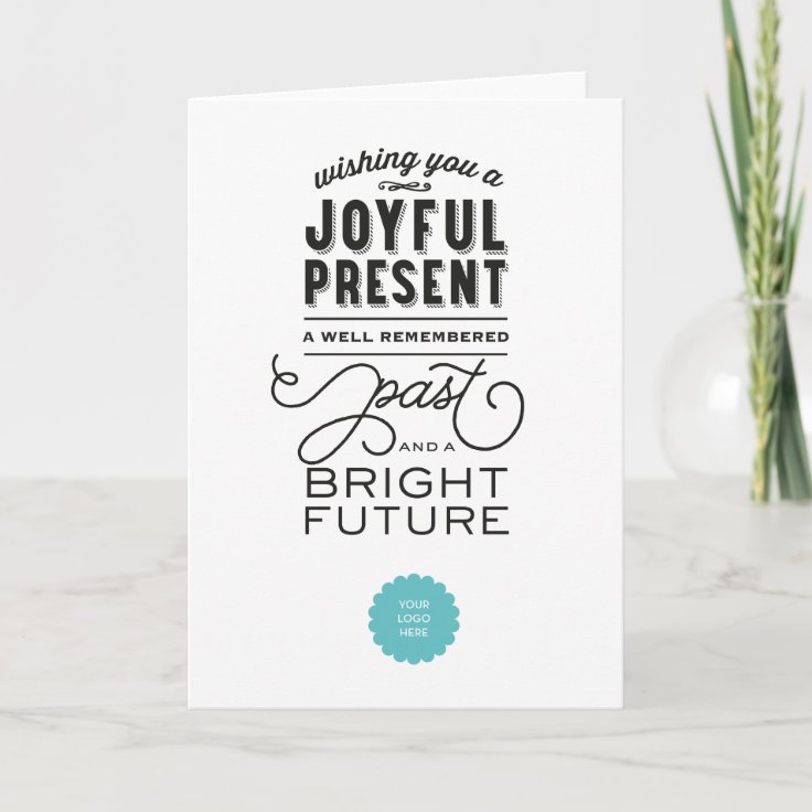 Bright Future Folded Holiday Card | Zazzle