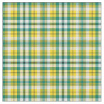 Green and yellow plaid fabric | Zazzle.com