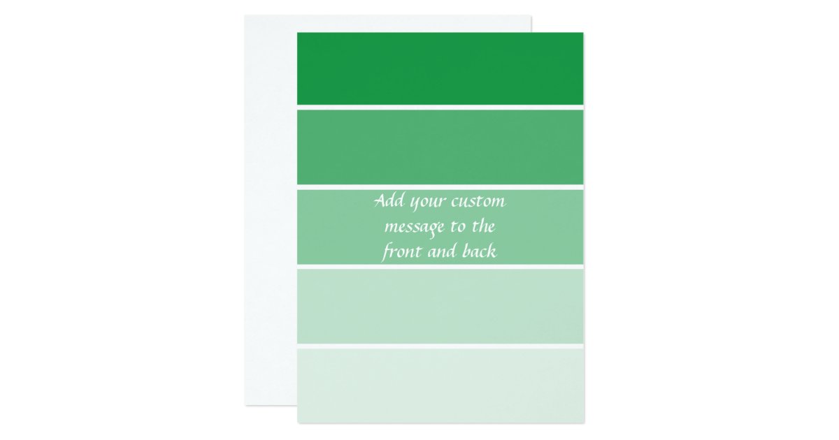 Sea Green Paint Samples