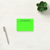 Bright Green Post It Notes | Zazzle