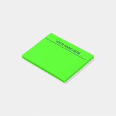 Bright Green Post It Notes | Zazzle