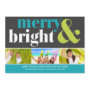 BRIGHT HOLIDAY | HOLIDAY PHOTO CARD | Zazzle