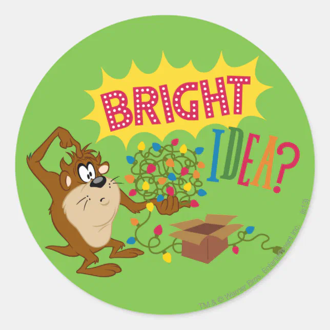 Bright Idea Classic Round Sticker | Zazzle
