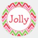 Bright Jolly Stickers | Zazzle