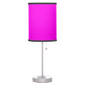 Bright Magenta Solid Color Table Lamp | Zazzle