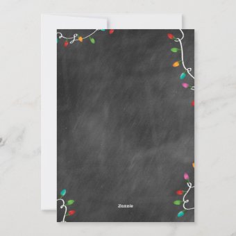 Bright Merry Christmas Lights Holiday Card | Zazzle