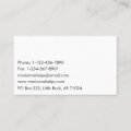 Bright Modern Occupational Therapist Autism Logo Business Card | Zazzle