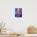Bright Neon Glow Disco Dance Party Welcome Sign | Zazzle