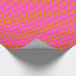 Bright Orange Chevron Wrapping Paper | Zazzle