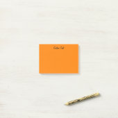Bright Orange Post-it Notes | Zazzle