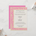 Bright Pink announcement, any occasion Invitation | Zazzle