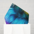 Bright Rainbow faux monster fur texture Tissue Paper | Zazzle