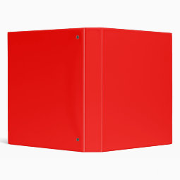 Bright Red Binder | Zazzle