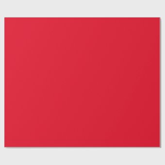 Bright Red Gift Wrapping Paper | Zazzle