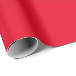 Bright Red Gift Wrapping Paper | Zazzle