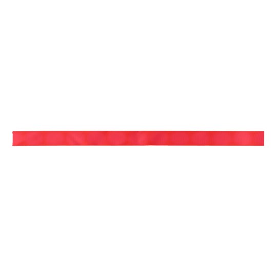 bright red solid color satin ribbon | Zazzle.com