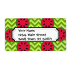 Watermelon color label | Zazzle.com