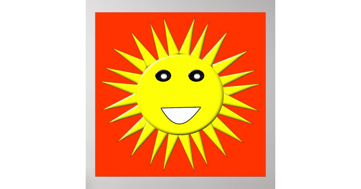 Bright Sunshine Poster | Zazzle
