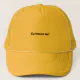 Bright yellow baseball hat | Zazzle
