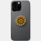 Brilliant Pendant Maroon and Gold ~ PopSocket | Zazzle