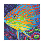 Brilliant Tropical Fish I Canvas Print | Zazzle