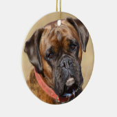 Brindle Boxer Dog Ceramic Ornament | Zazzle