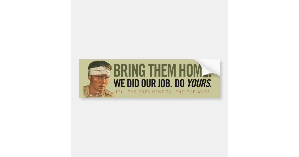 Bring Them Home Bumper Sticker | Zazzle
