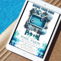 Bring Your Own Pool Summer Party Invitation | Zazzle
