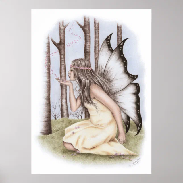Bringer of spring Fairy Poster | Zazzle