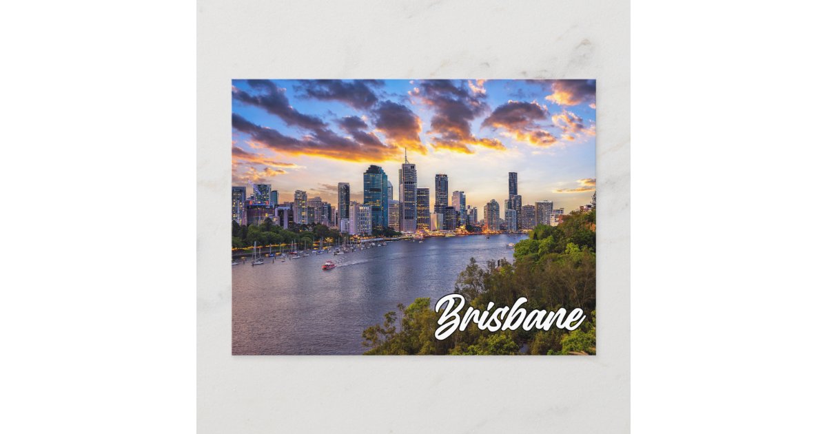 Brisbane, Australia Postcard | Zazzle